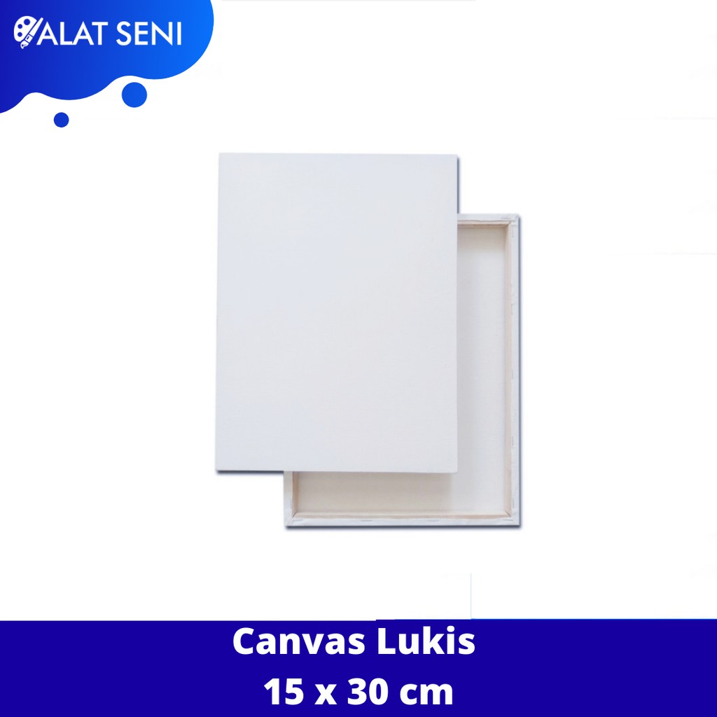 Jual Kanvas Lukis 15x30 cm TEBAL / Canvas marsoto 15x30 cm TERBAIK ...