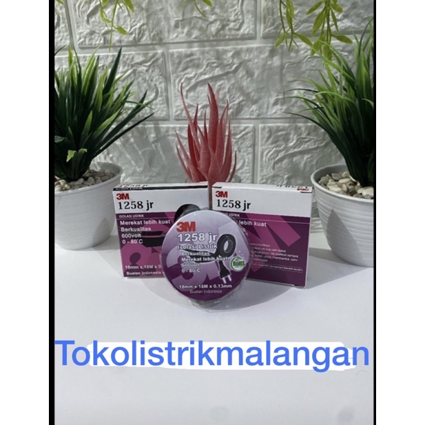 Jual Isolasi listrik 3m hitam/isolasi hitam 3m | Shopee Indonesia