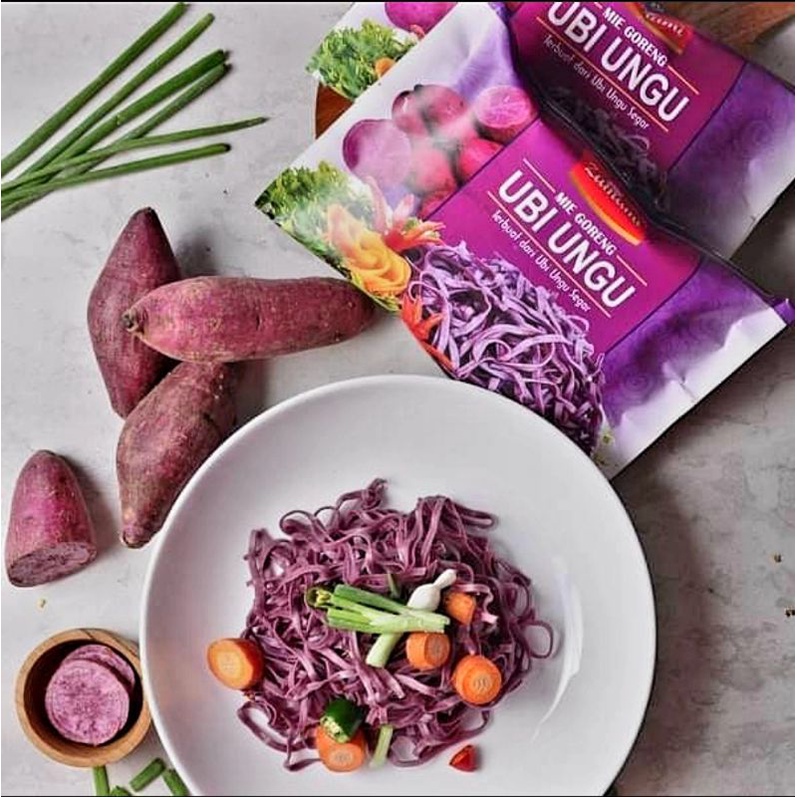 Jual Zumami Mie Sayur Ubi Ungu 80 gr | Shopee Indonesia