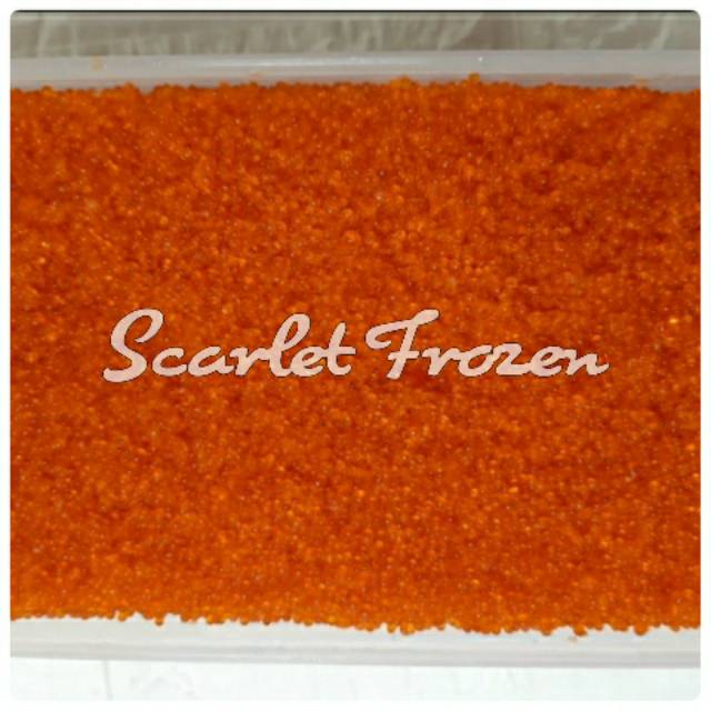 Jual Tobiko Orange | Flying Fish Roe | Telur Ikan Terbang 500gr ...