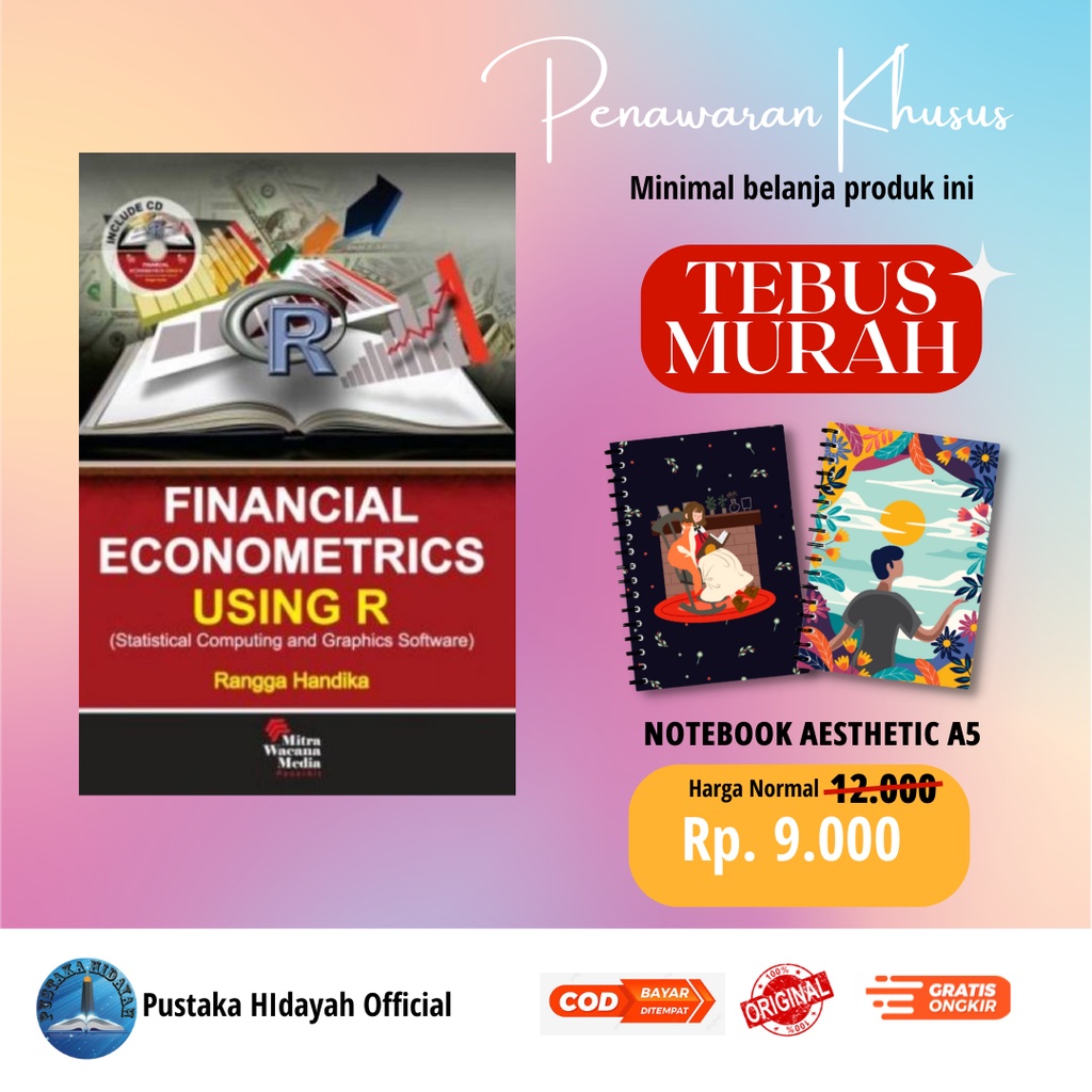 Jual Financial Econometrics Using R - Rangga Handika Penerbit Mitra Wacana Media | Shopee Indonesia