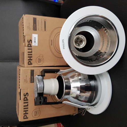 Jual Fitting Downlight Philips 18W 66664 NC/White | Shopee Indonesia
