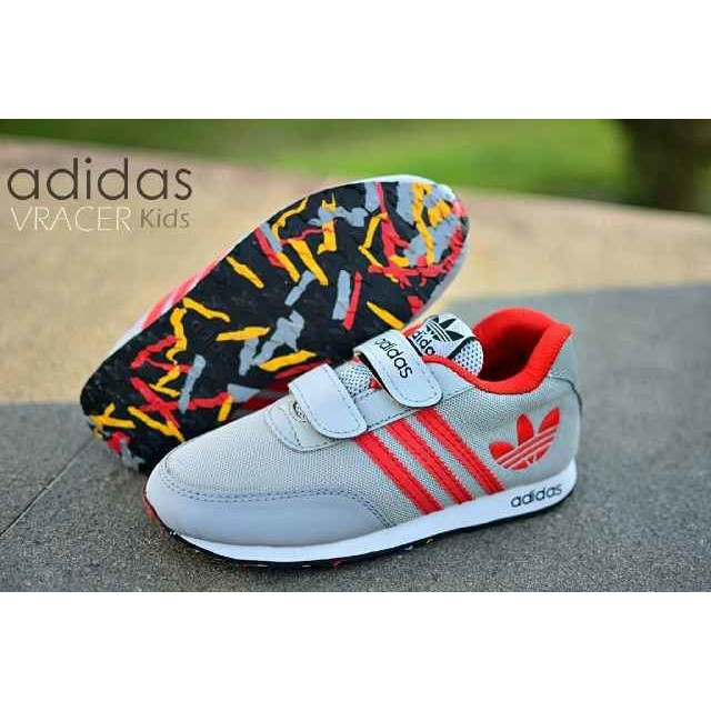 Jual sepatu casual anak adidas v racer made in vietnam 07 | Shopee ...