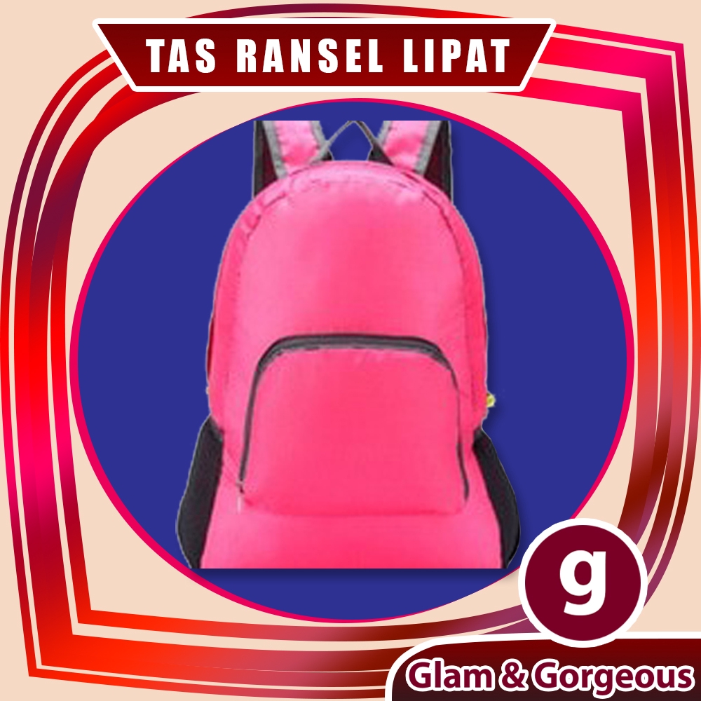 Jual TR006 - Folding Bag Pack / Tas Ransel Lipat | Shopee Indonesia