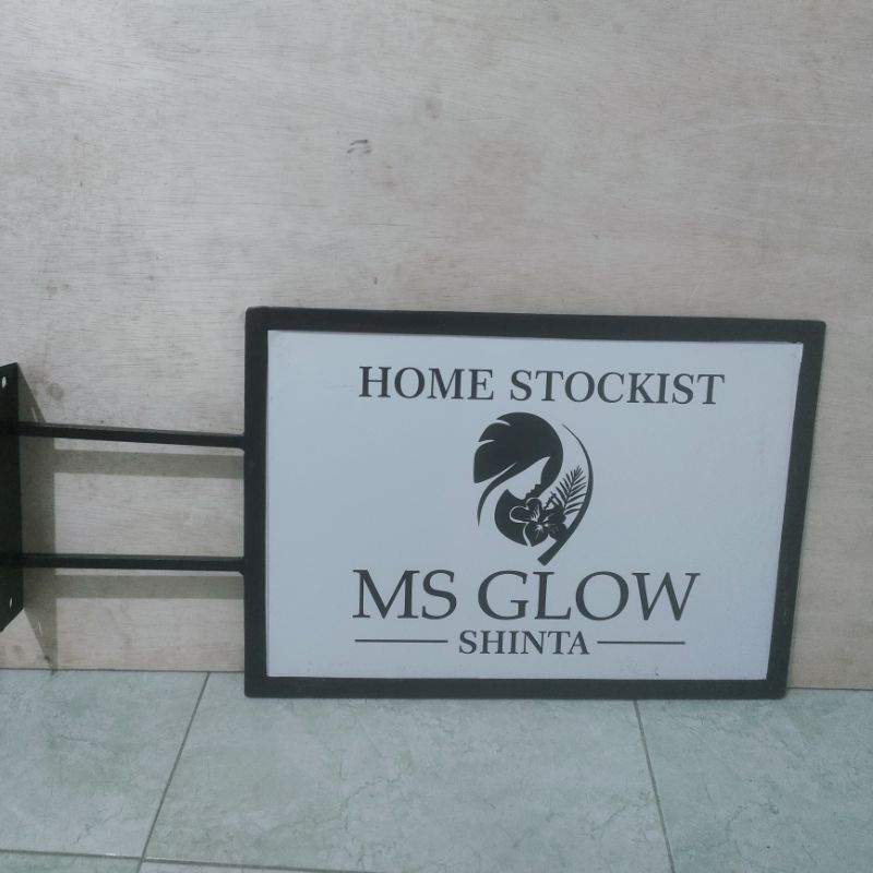 Jual NEON BOX AKRILIK 30*60CM 2SISI TEBAL 10CM | Shopee Indonesia