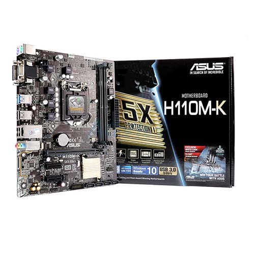 Jual Motherboard - Asus H110M-K LGA 1151 / iconix h310 nvme | Shopee Indonesia
