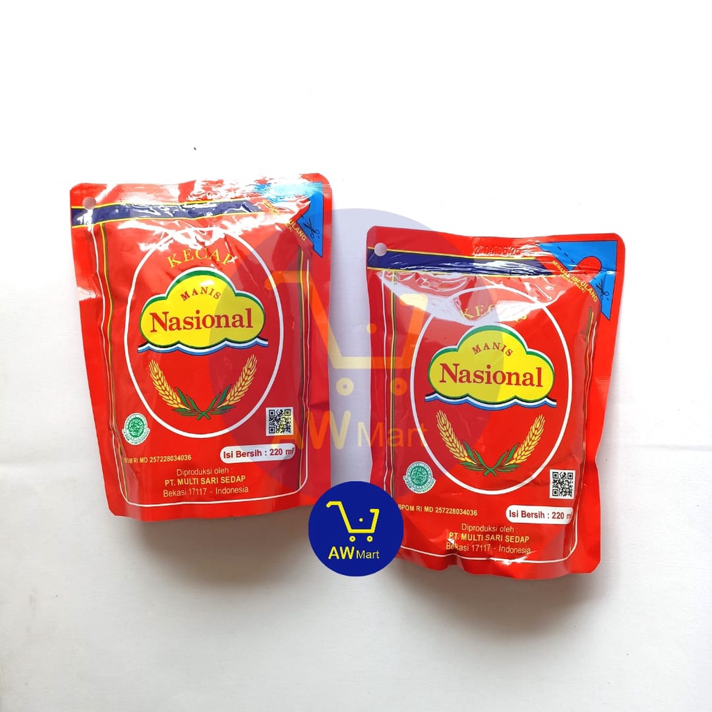 Jual KECAP MANIS NASIONAL PCH 220ML | Shopee Indonesia