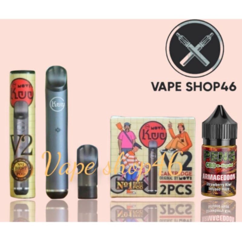 Jual 100%Authentic Vapoor Vape Kuy V2 Fullset Siap Pakai | Shopee Indonesia