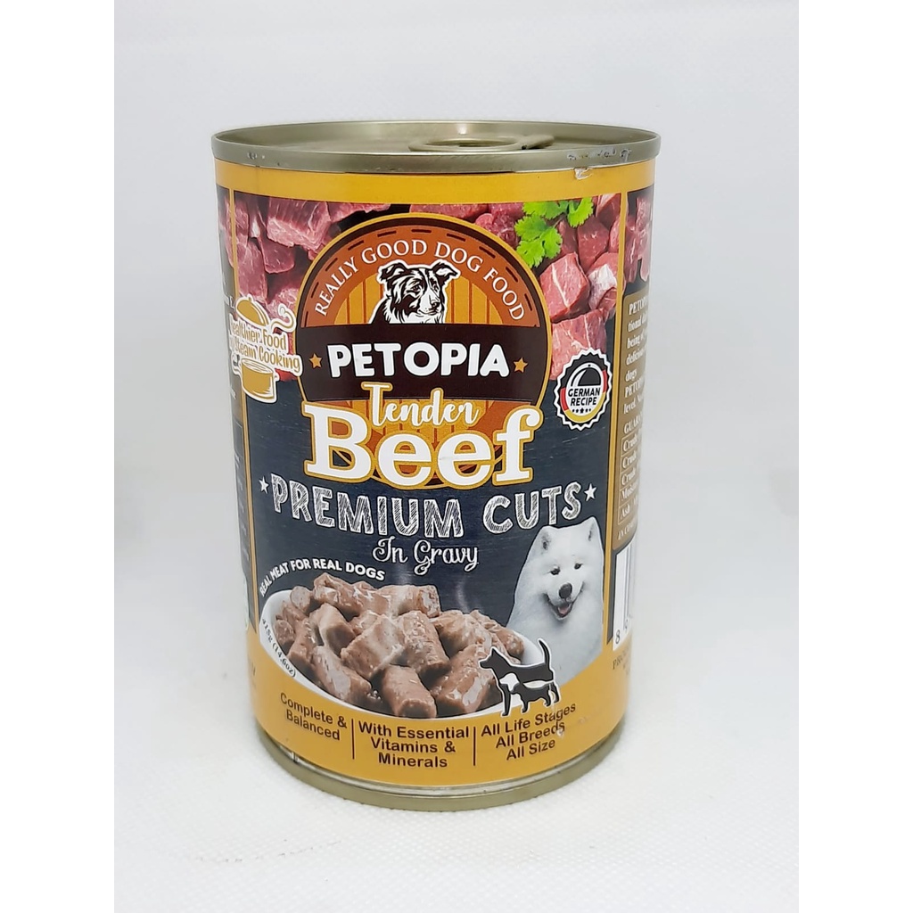 Jual Petopia Dog Can 380gr/Makanan Kaleng untuk anjing 380gr | Shopee ...