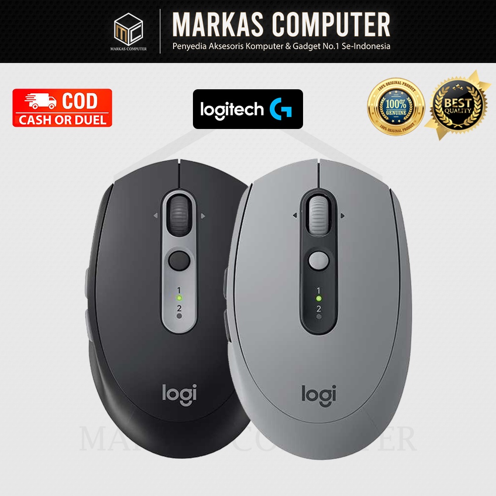 Jual Mouse Logitech Bergaransi | Original Logitech Silent Wireless Mouse Tipe M590 | Mouse ...