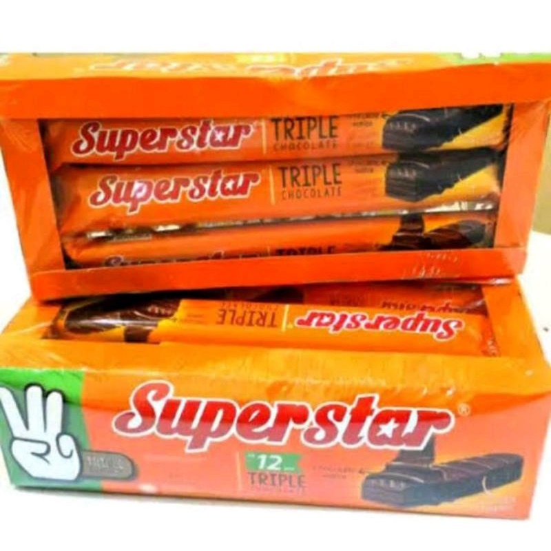 Jual WAFER SUPERSTAR BOX (BOX=12pcs) | Shopee Indonesia