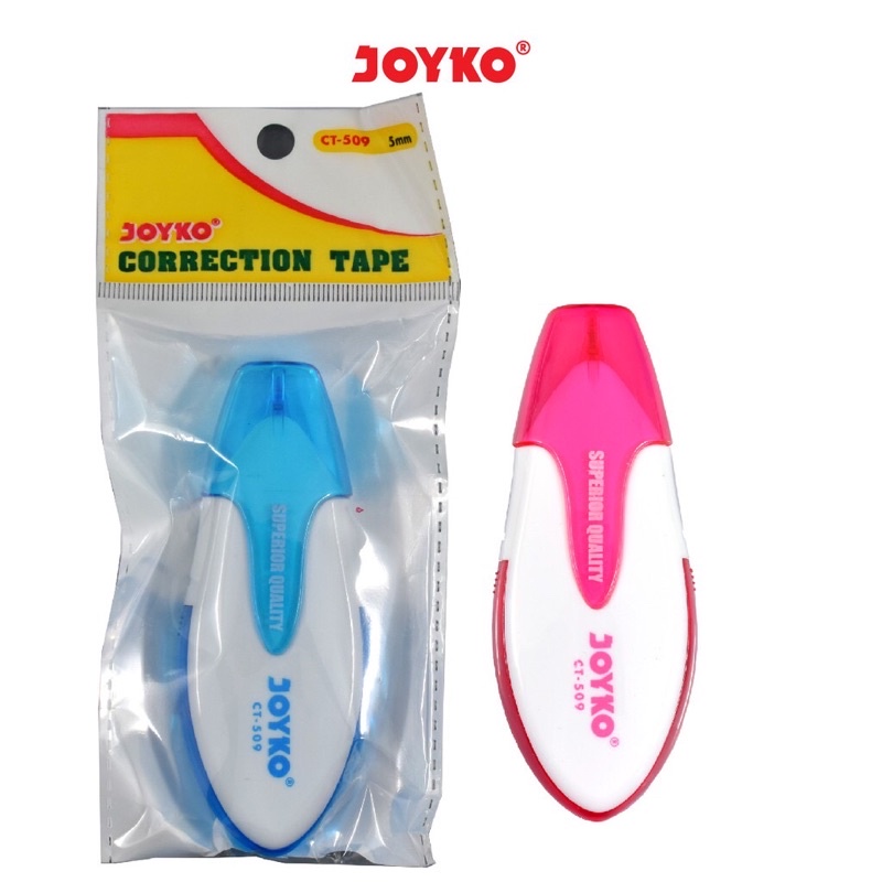 Jual CORRECTION TAPE PITA / TIPE X KERTAS / STIPO KERTAS MEREK JOYKO CT ...