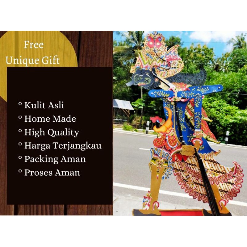 Jual Wayang Kulit Batara Bayu Alusan | Shopee Indonesia