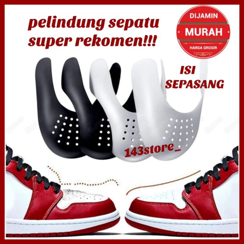 Jual SEPASANG SHOE SHIELD PELINDUNG SEPATU SNEAKERS AGAR TIDAK PENYOK ...