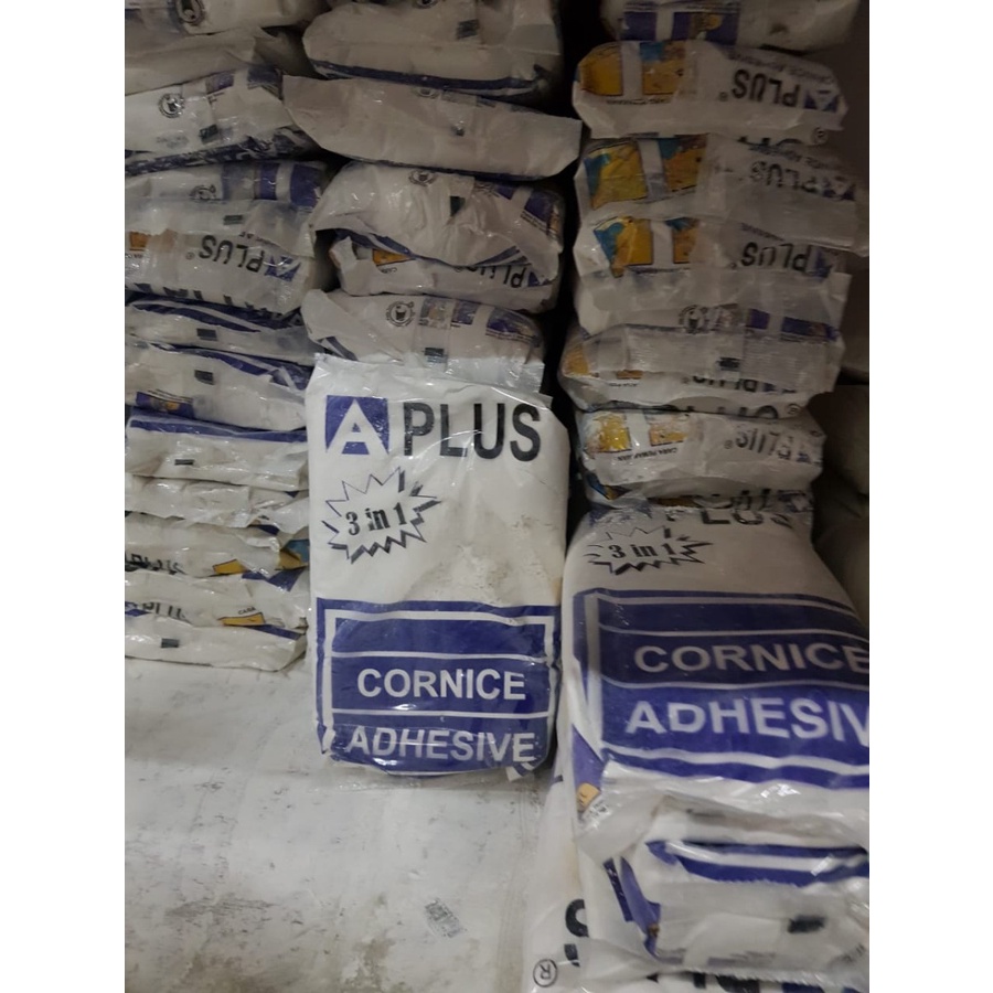 Jual Compound A-Plus 1 KG / Cornice/ Semen Gypsum | Shopee Indonesia