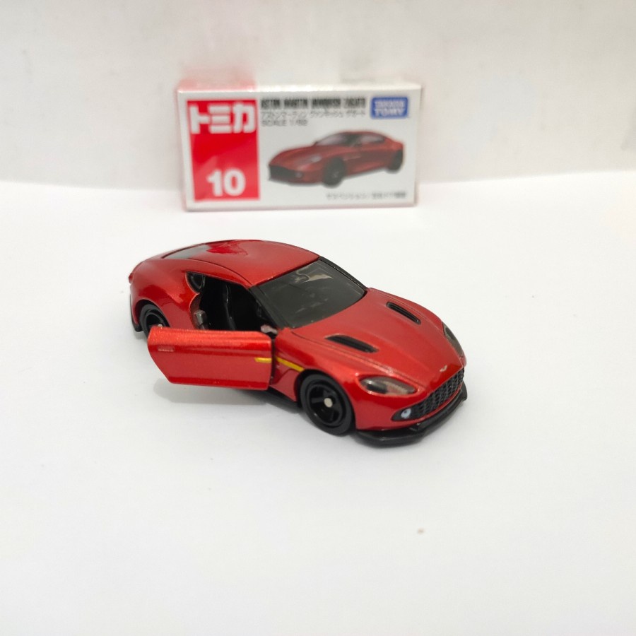 Jual Tomica Reguler No 10 Aston Martin RED Diecast mobil sport Takara ...