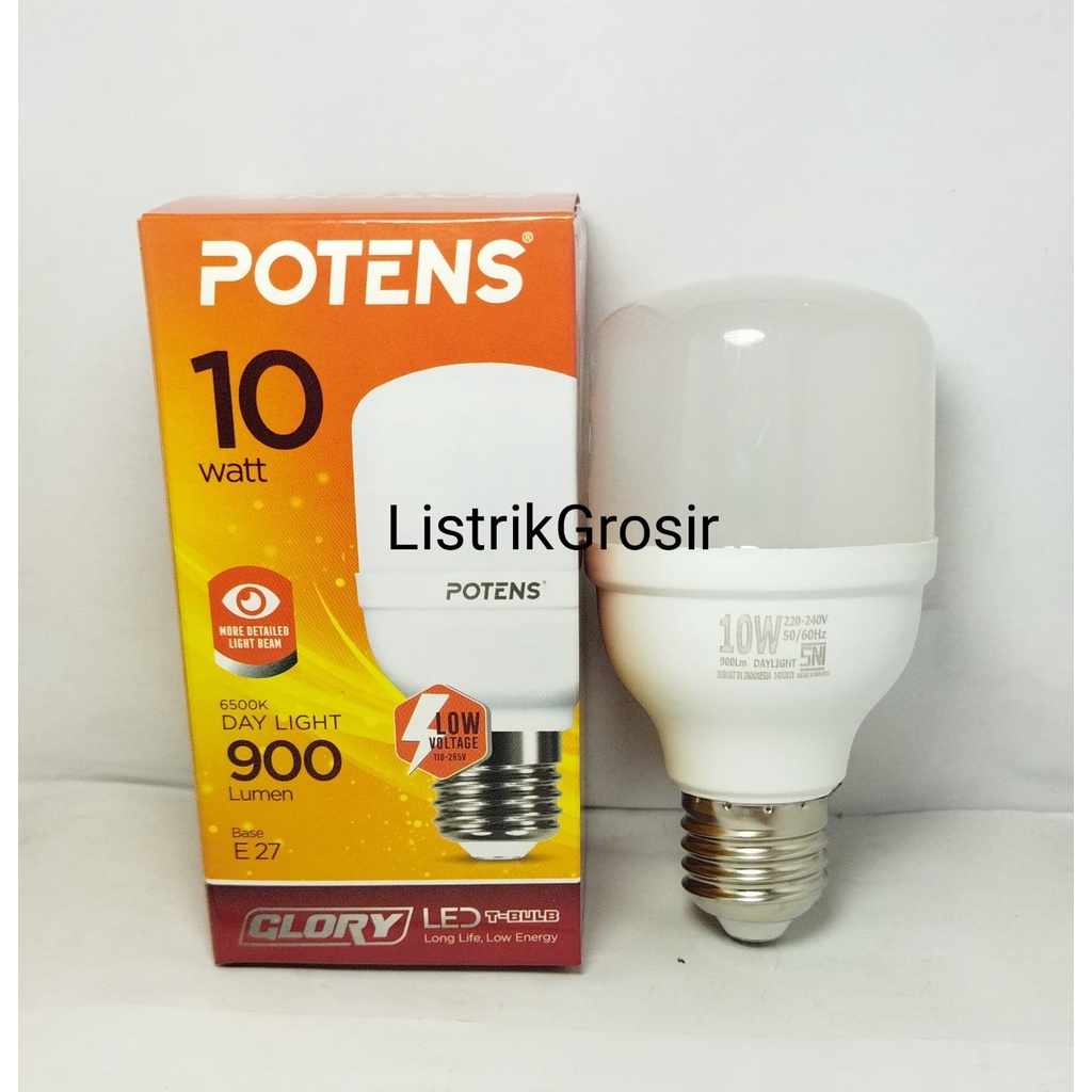 Jual Kapsul T Bulb Potens Glory Lampu Led Potens 5W 10W 15W 20W 30W 40W ...