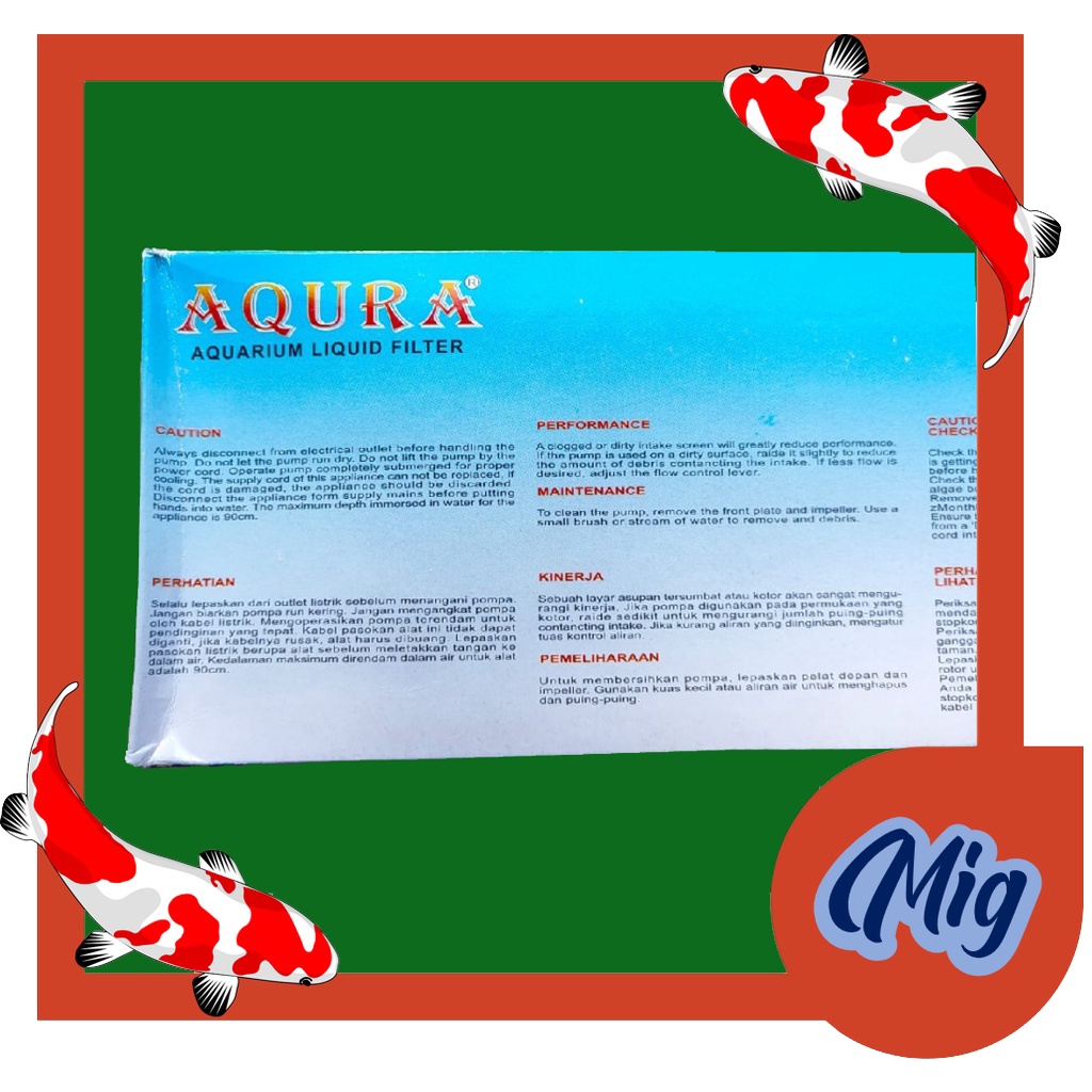 Jual aquarium ikan hias top filter atas aqura p 900 ori import amara ...