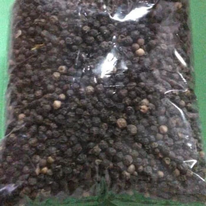 Jual Lada Hitam Butir -Biji Merica Hitam - Pure Black Papper 100 gram ...