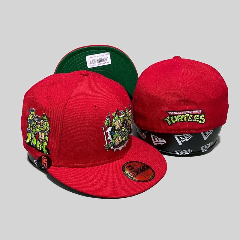 Jual TOPI NEW ERA ORIGINAL 5950 TEENAGE MUTANT NINJA TURTLES RED UV ...