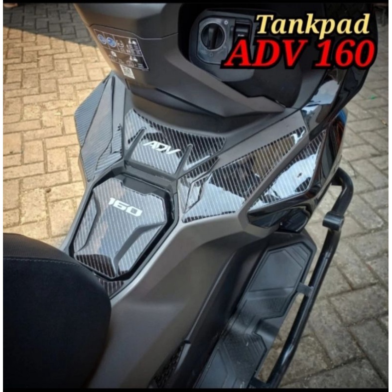 Jual sticker stiker carbon tankpad deckpad Honda NEW ADV 160 | Shopee ...