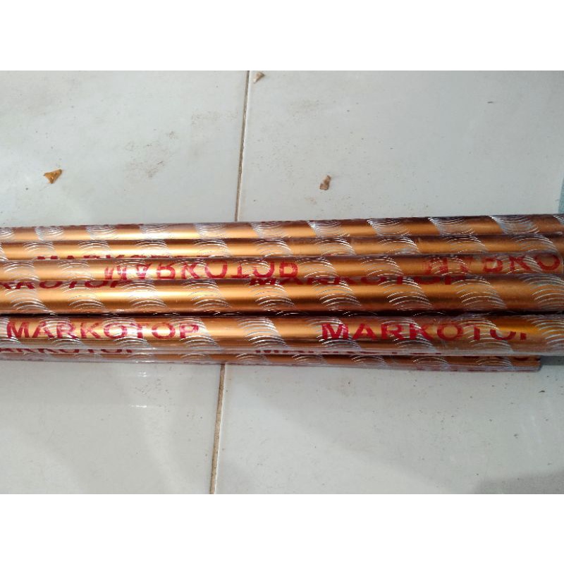 Jual Besi gorden 1,5meter warna gold(batang besi saja) | Shopee Indonesia