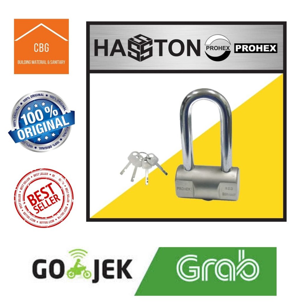 Jual GEMBOK HASSTON SATIN 50 MM 1250-500/502 | Shopee Indonesia