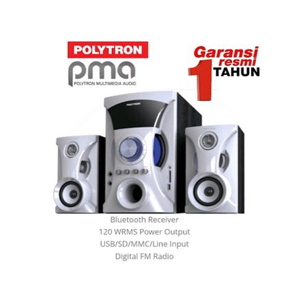 Jual SPEAKER POLYTRON PMA 9505 MULTIMEDIA BLUETOOTH USB RADIO KARAOKE ...