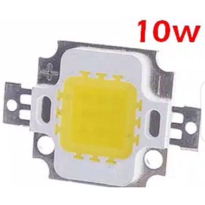 Jual HPL LED HIGH POWER lampu cob 10watt 9vdc-12vdc 6000-6500kelvin ...