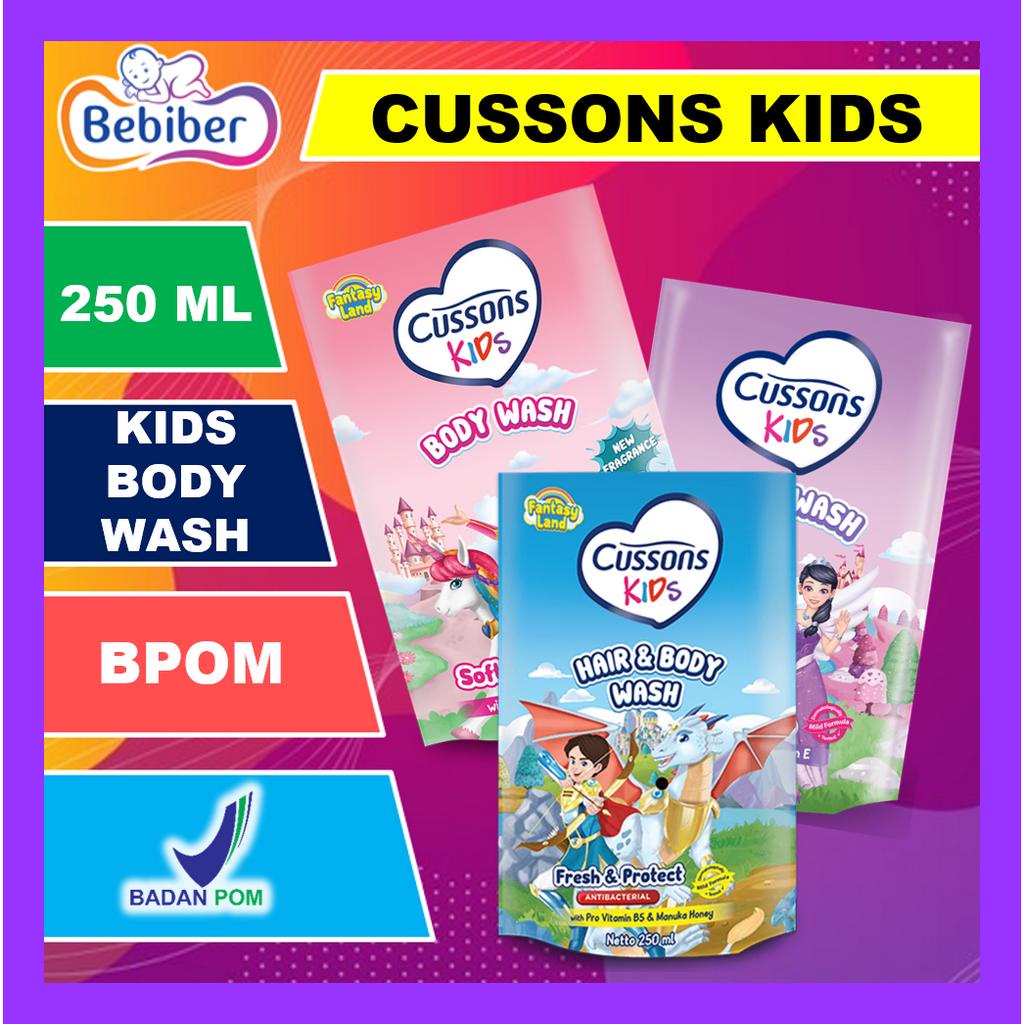 Jual Cussons Kids Body Wash 250ml Refill | Cusson Sabun Mandi Anak ...