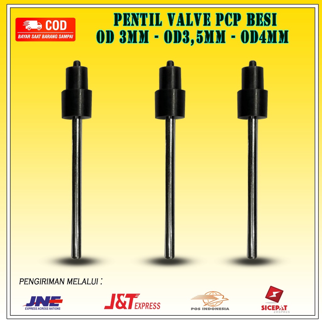 Jual Pentil Valve PCP Besi OD 3mm OD 3.5mm - OD 4mm | Shopee Indonesia
