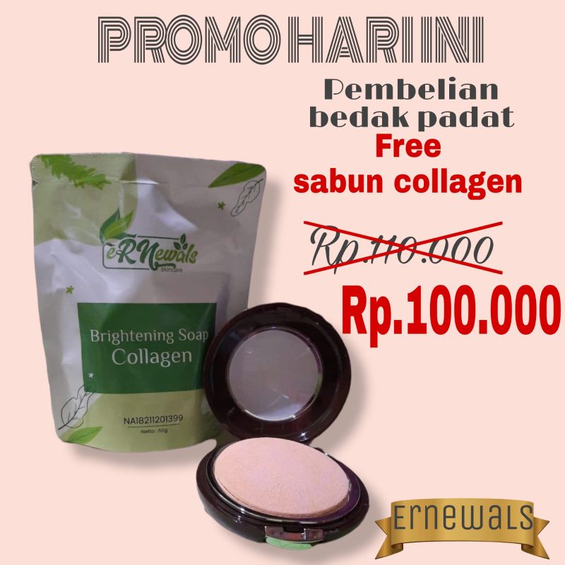 Jual Pahe Bedak Padat & Sabun Collagen | Shopee Indonesia