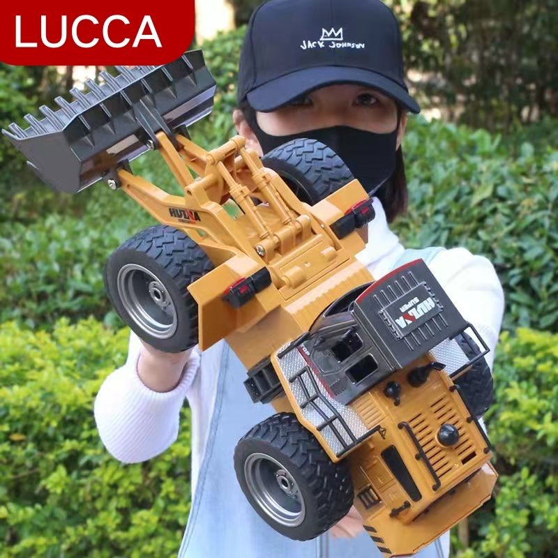 Jual Buldoser Remote Control 6CH 1:24 RC Buldoser Mainan Mobil Truck ...