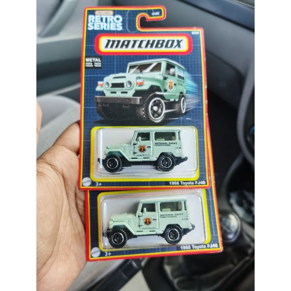 Jual Matchbox Retro Series Toyota FJ40 Land Cruiser Offroad | Shopee ...