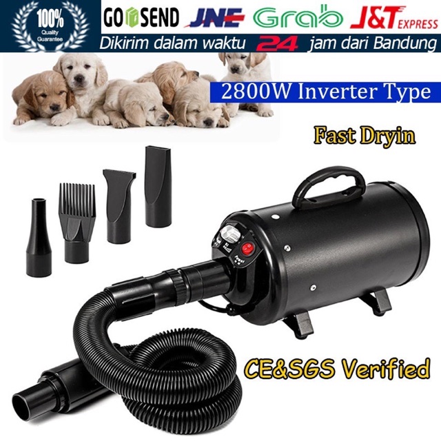 Jual 2800W High Power Pet Dryer Professional Alat Pengering Bulu Hewan ...