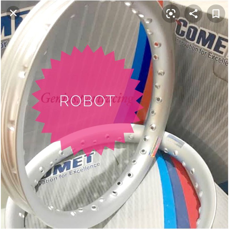 Jual VELG COMET RING 17U-SHAPE UKURAN 140-17x2 1set depan belakang ...