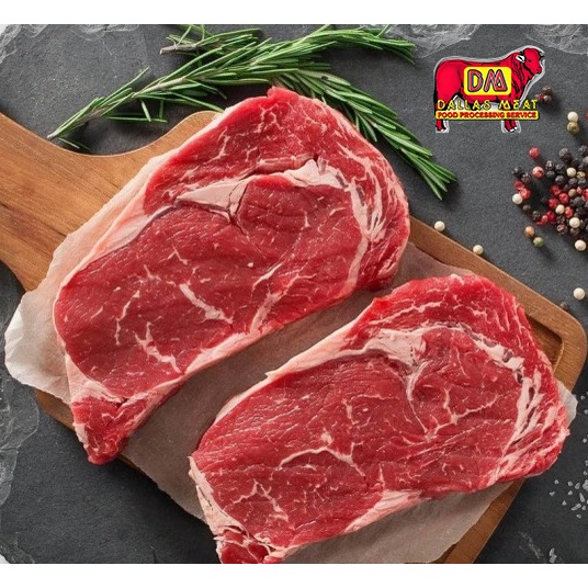 Jual DAGING SAPI RIBEYE STEAK IMPORT AUS BEEF RIB EYE/ CUBE ROLL ...