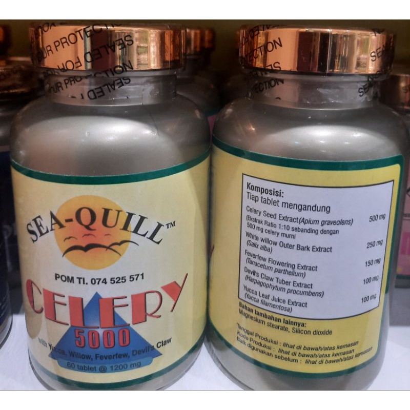 Jual Sea Quill Cellery 60 Tablet | Shopee Indonesia