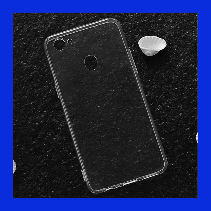 Jual Oppo F7 - Clear Soft Case Transparan TPU Casing Cover Bening Jelly ...