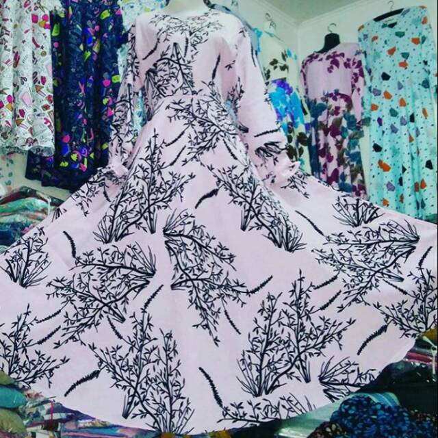 Jual Gamis monalisa mayung 4 Meter | Shopee Indonesia