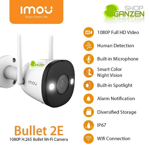Jual Imou Smart IP Camera Full Colour Night Vision Outdoor Wi-Fi Bullet ...