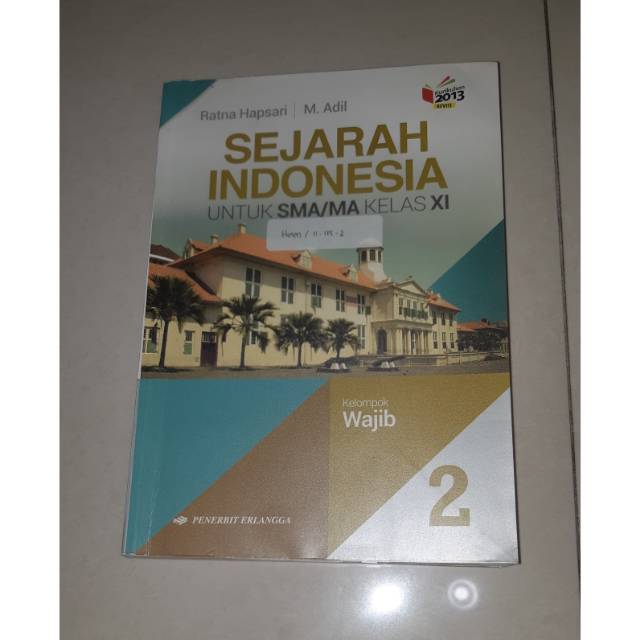 Jual Buku Sejarah Indonesia Kelas 11 SMA ERLANGGA | Shopee Indonesia