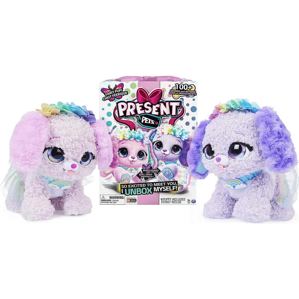 Jual Present Pets Fairy Puppy Interactive Plush Toy (Styles May Vary ...