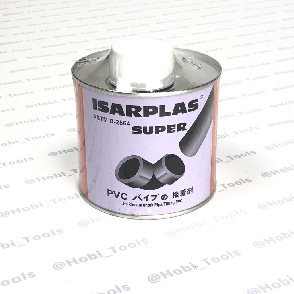 Jual ISARPLAS LEM PVC PIPA / PARALON 400G - PVC GLUE 400 GRAM | Shopee ...