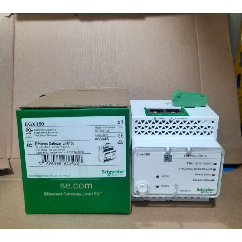 Jual Ethernet Gateway Link150 EGX150 Schneider | Shopee Indonesia