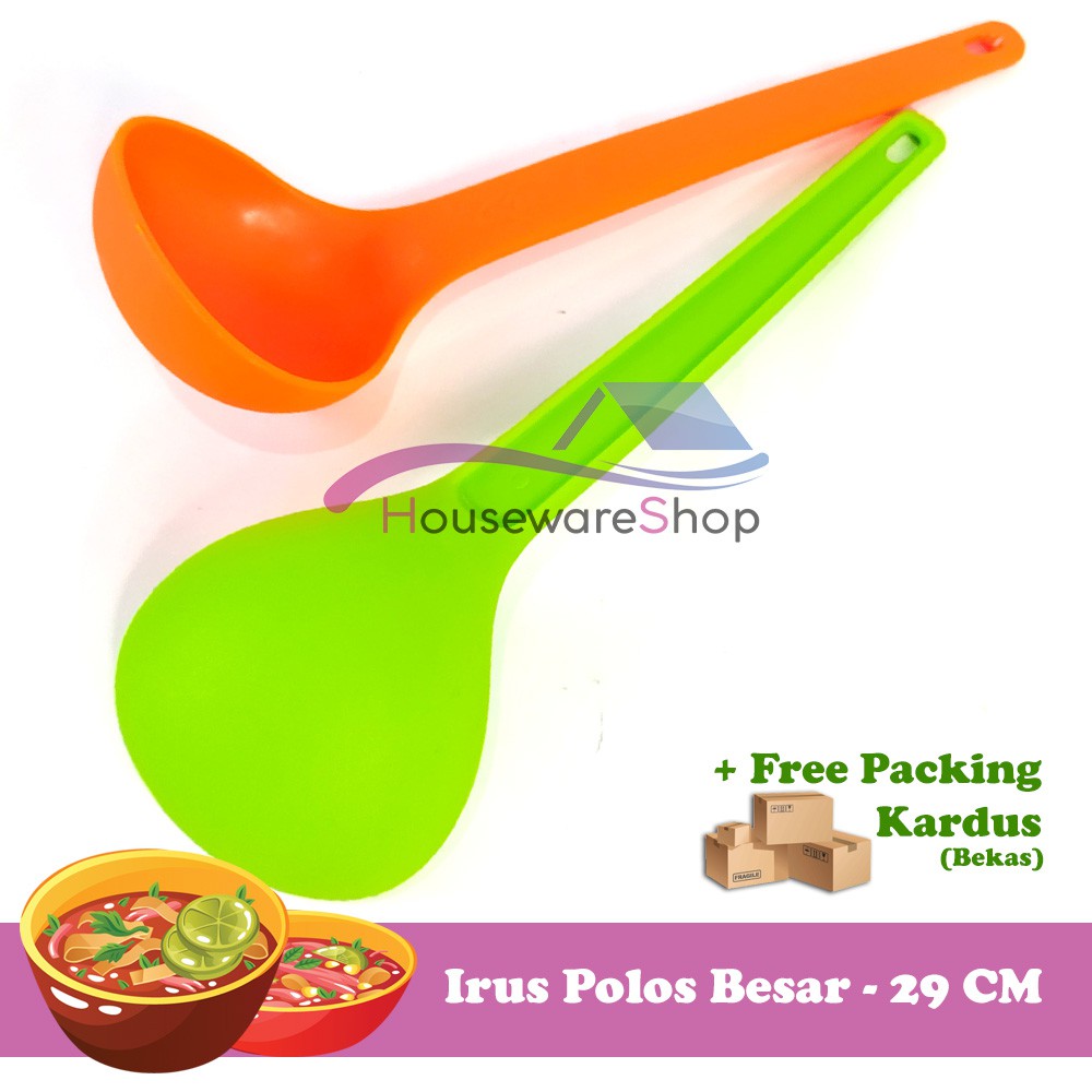 Jual Sendok Kuah Irus Sayur Plastik Murah Besar | Shopee Indonesia