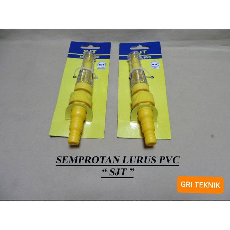 Jual NOZEL PVC / SEMPROTAN AIR LURUS PVC / NOZEL LURUS PVC SJT | Shopee ...