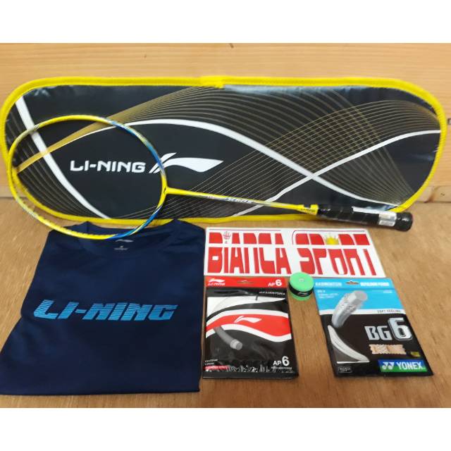 Jual Raket badminton LINING TURBO X50 original | Shopee Indonesia
