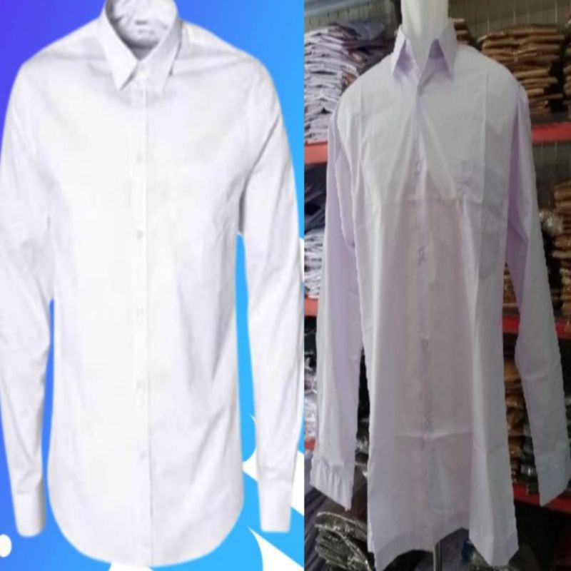 Jual Hem putih panjang polos SD/SMP/SMA | Shopee Indonesia