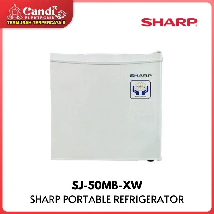 Jual SHARP Kulkas Mini Bar 45 L Low Watt SJ-50MB-XW | Shopee Indonesia